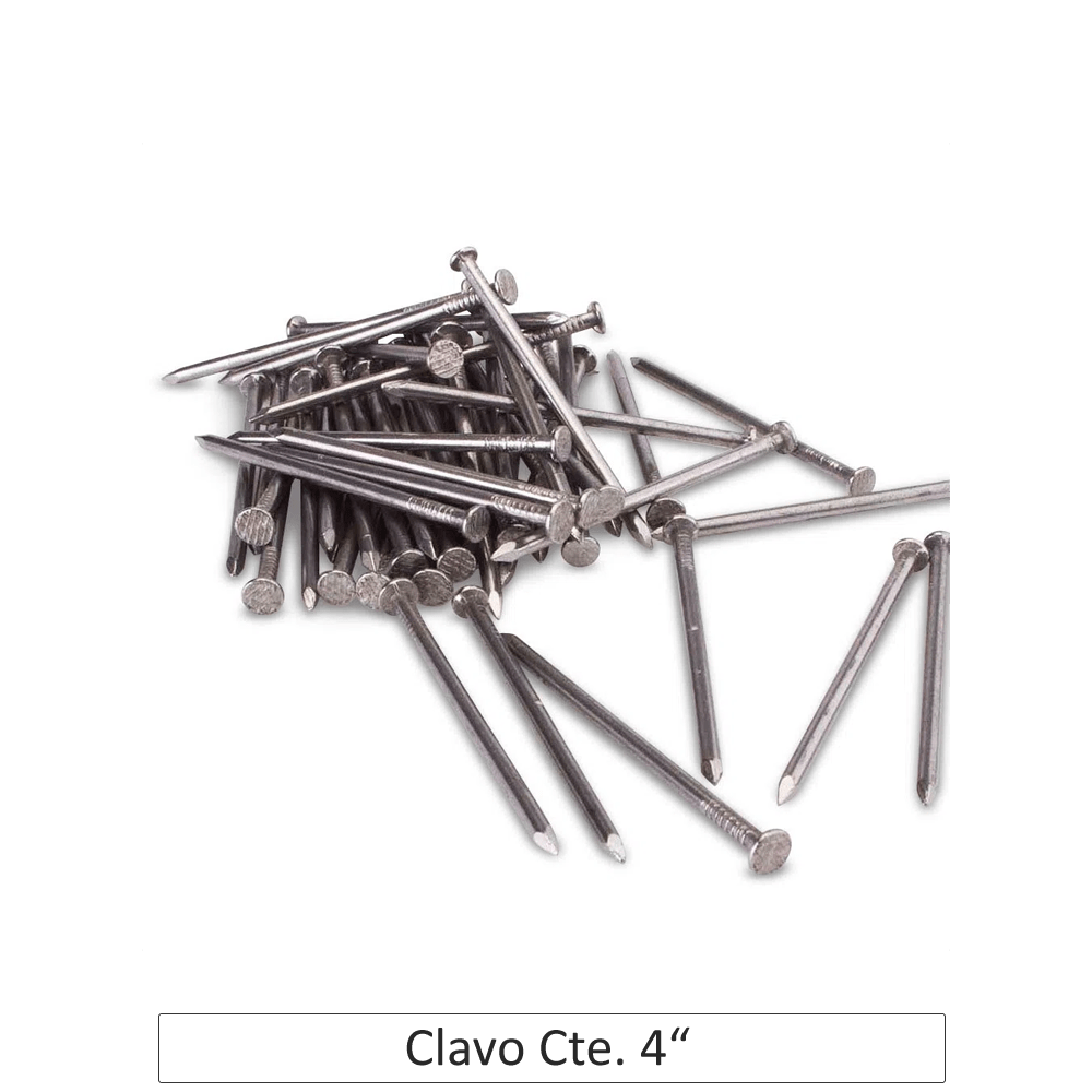 Clavo corriente 4" x kilo | Ferretería San Carlos