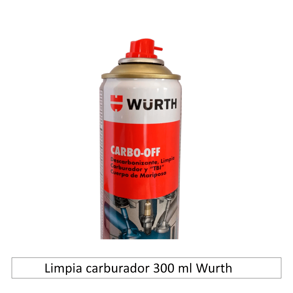 Limpia carburador 300 ml Wurth | Ferretería San Carlos