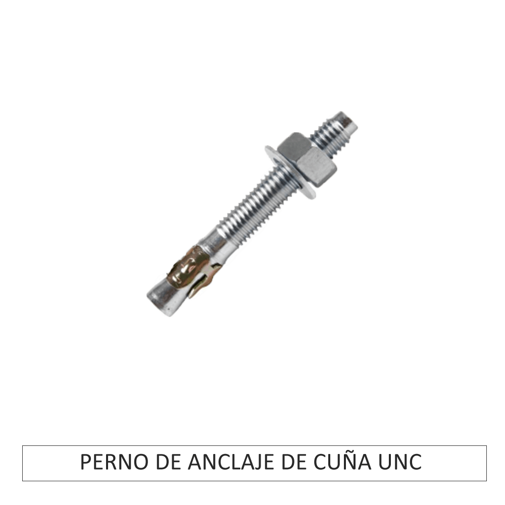 PERNO DE ANCLAJE DE CUÑA UNC | Ferretería San Carlos