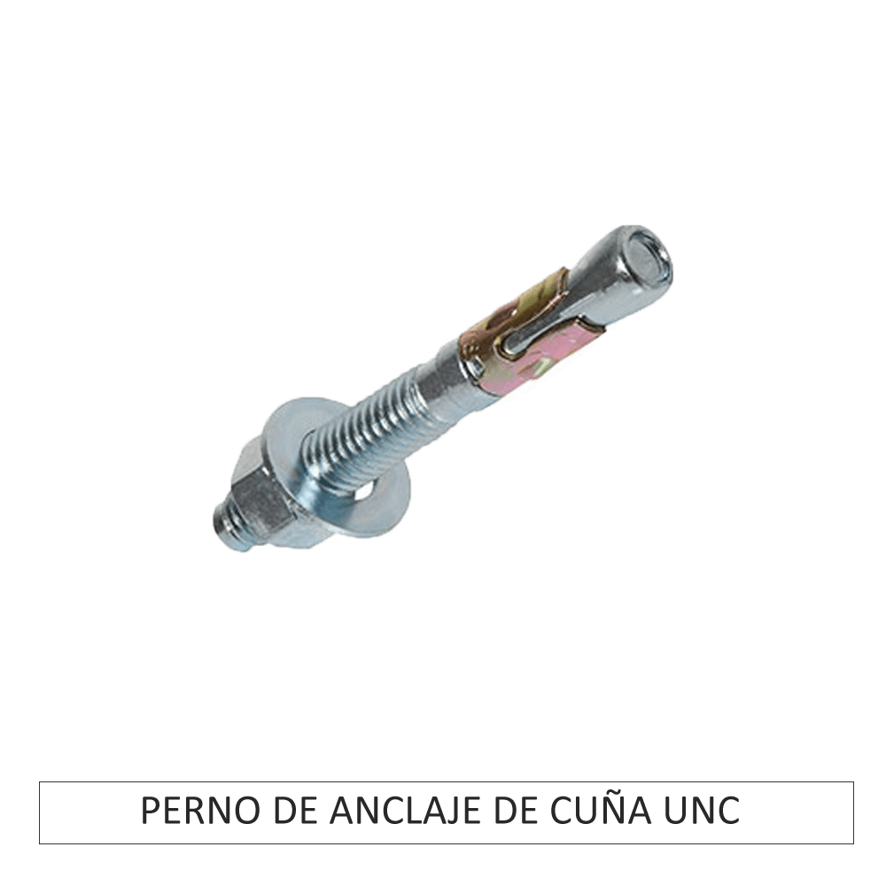 PERNO DE ANCLAJE DE CUÑA UNC | Ferretería San Carlos