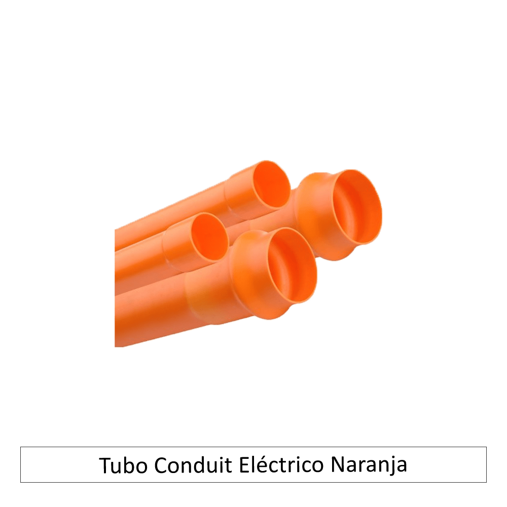 Tubo Conduit Eléctrico Naranja | Ferretería San Carlos