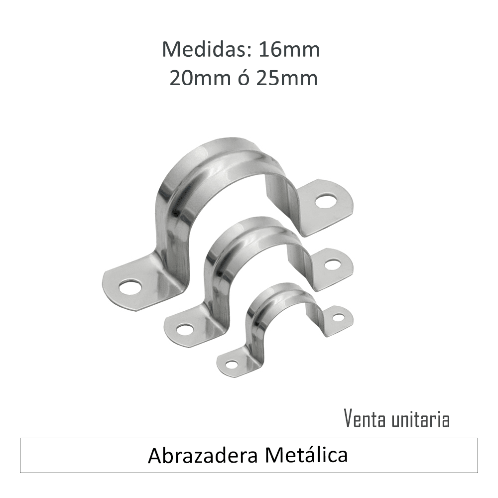 Abrazadera metálica | Ferretería San Carlos