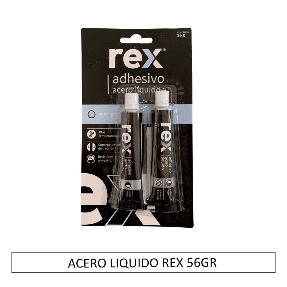 ACERO LIQUIDO GRIS 56GR."REX" | Ferretería San Carlos
