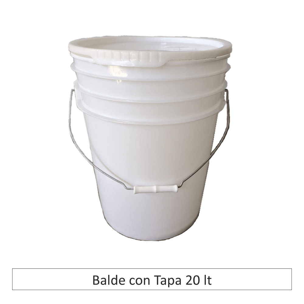 Balde con Tapa 20 lts. Reutilizado | Ferretería San Carlos