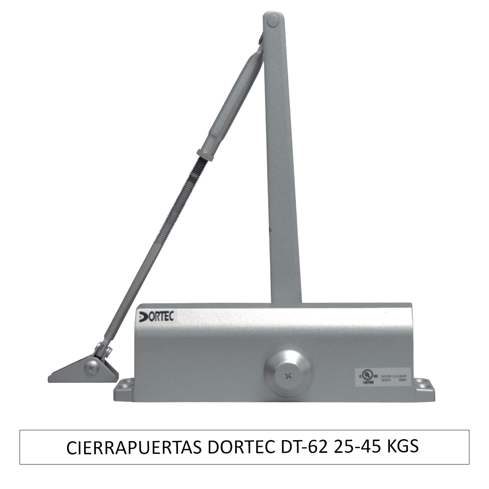 CIERRAPUERTAS DORTEC DT-62 25-45 KGS | Ferretería San Carlos