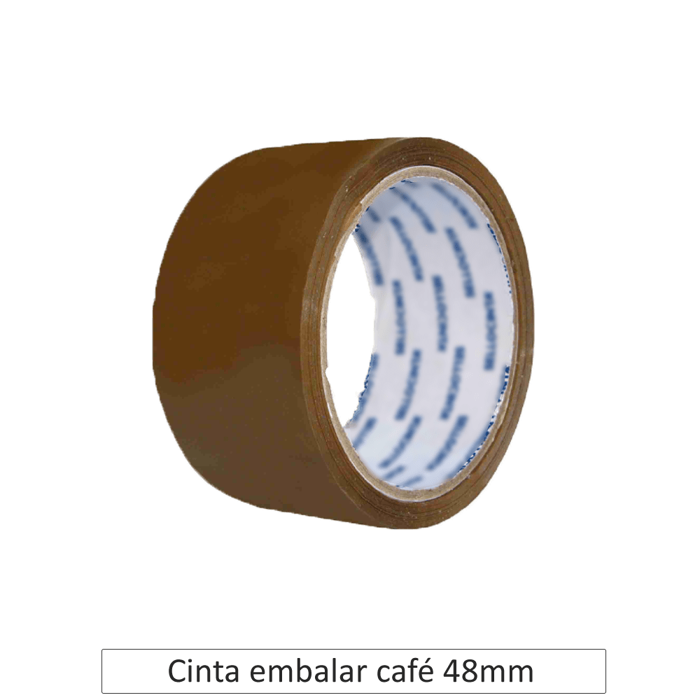 Cinta embalaje CAFÉ | Ferretería San Carlos