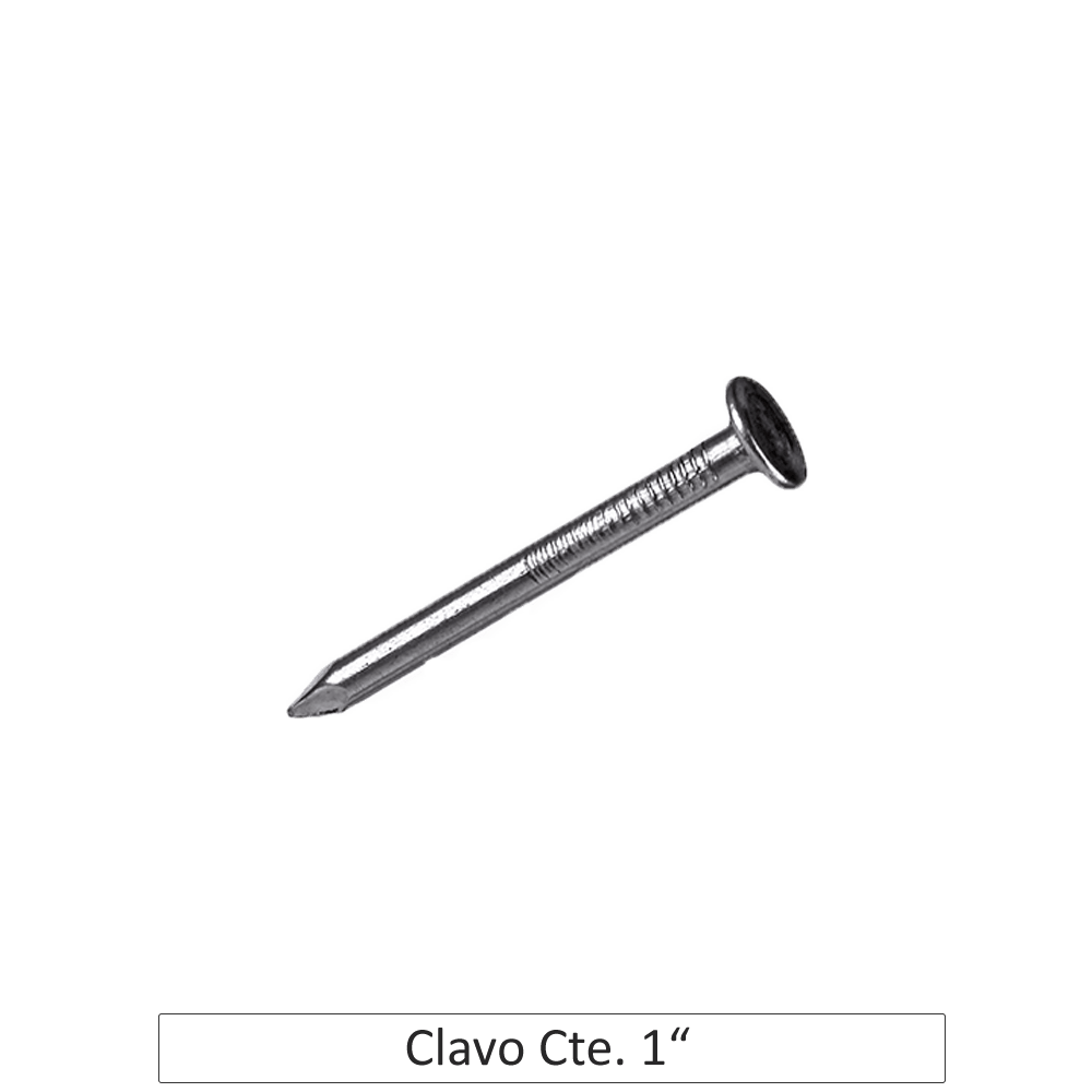 Clavo corriente 1" x kilo | Ferretería San Carlos