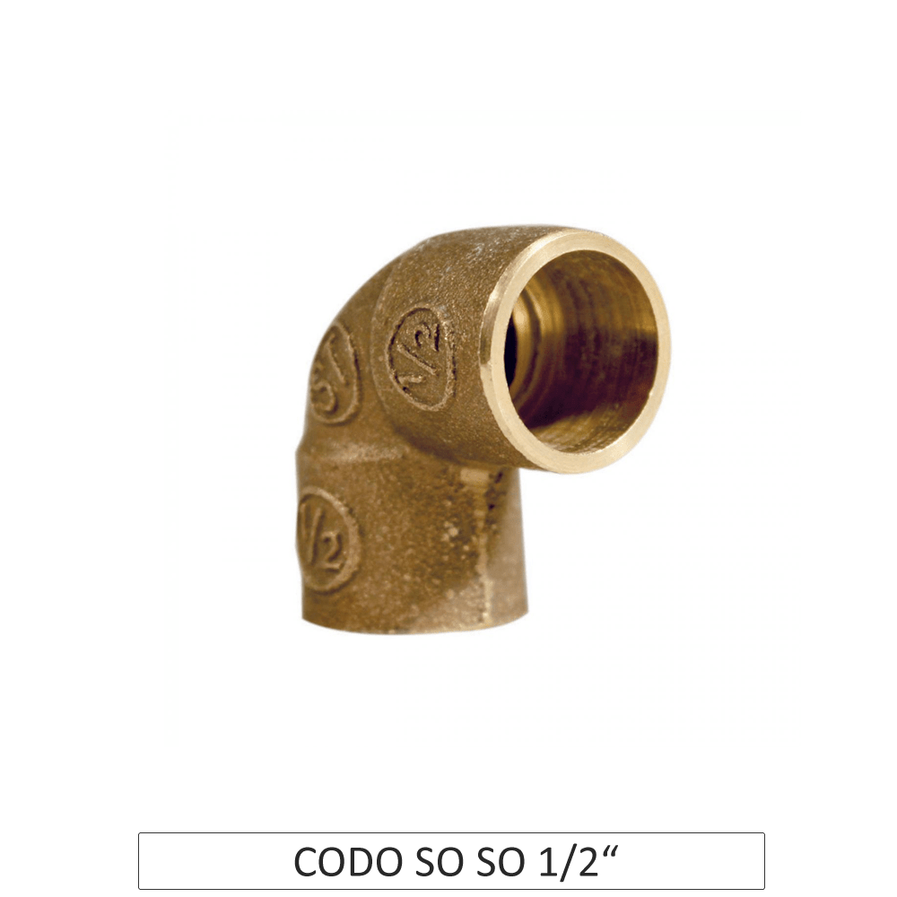 CODO SO SO 1/2" | Ferretería San Carlos
