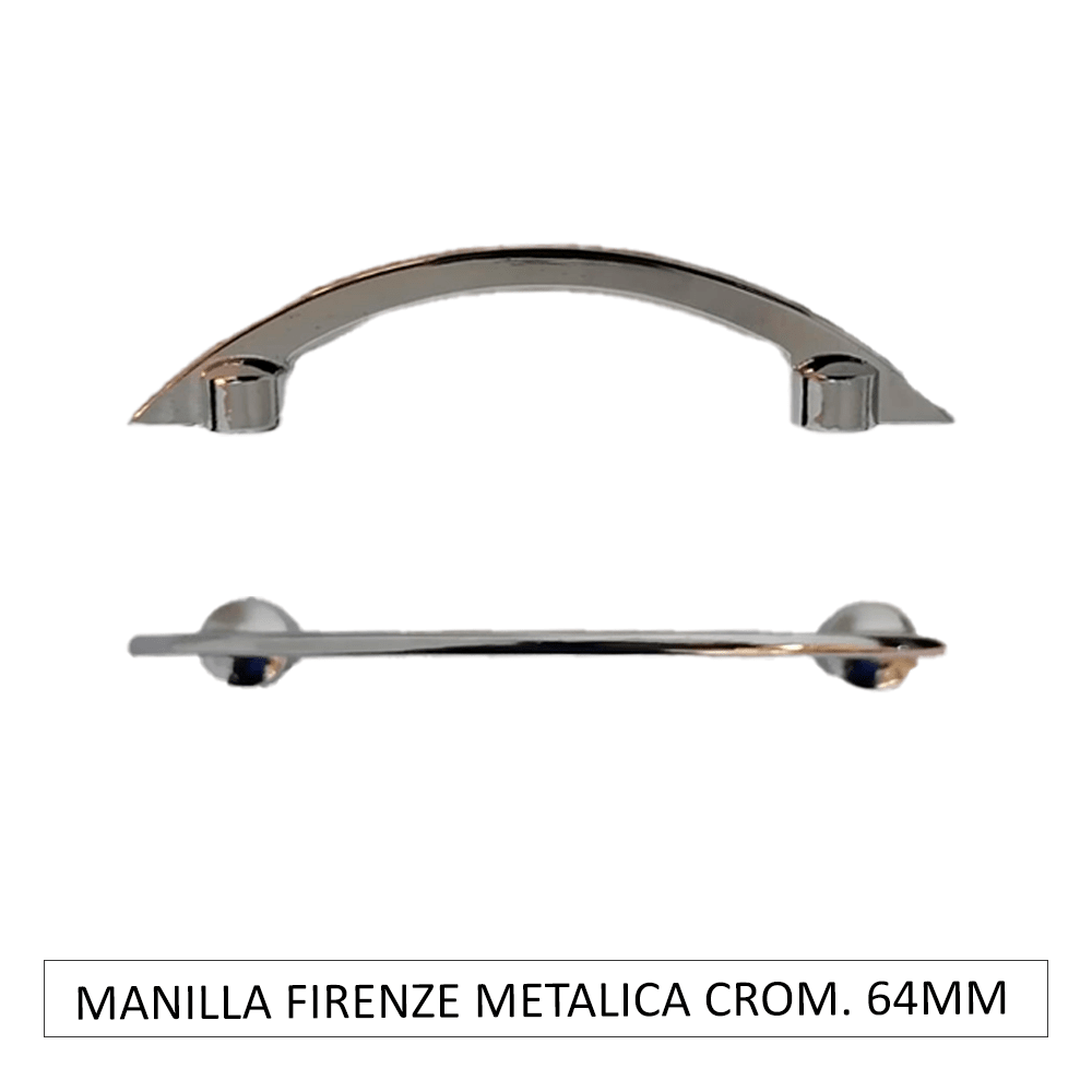 Manilla Firenze Metálica Cromada | Ferretería San Carlos
