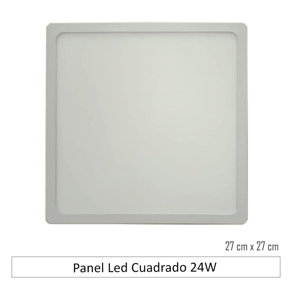 Panel Led Cuadrado 24W | Ferretería San Carlos