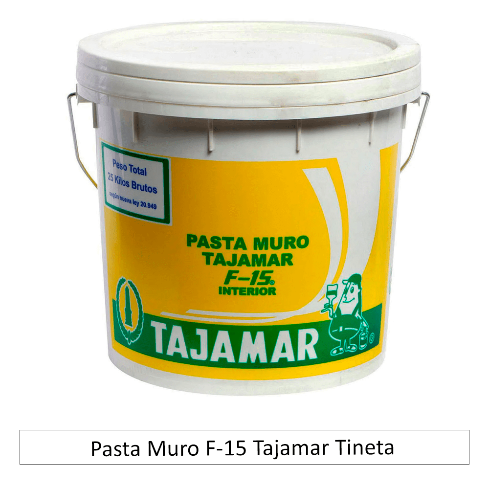 Pasta Muro F-15 Tajamar Tineta | Ferretería San Carlos