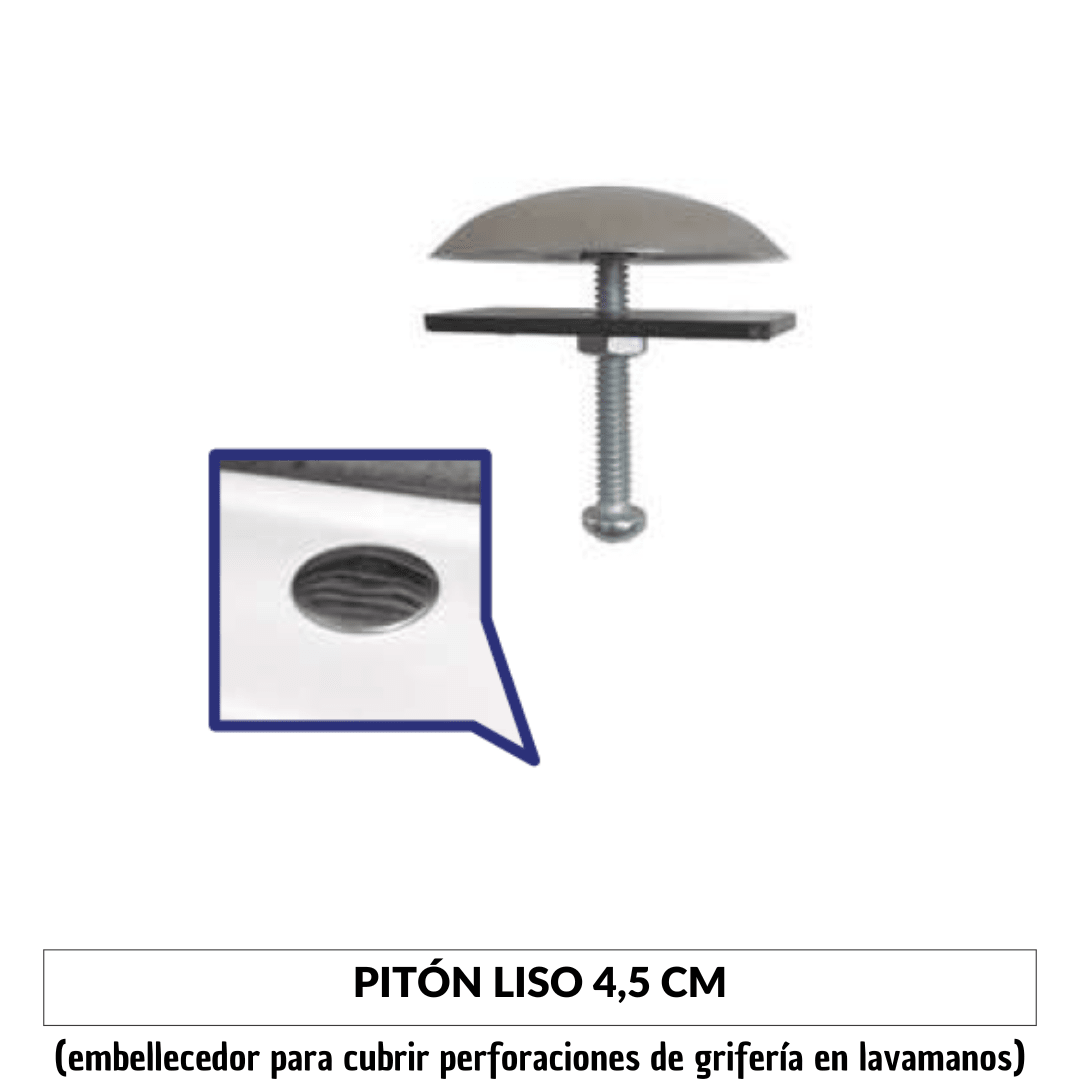 PITON LISO 4,5 cm | Ferretería San Carlos
