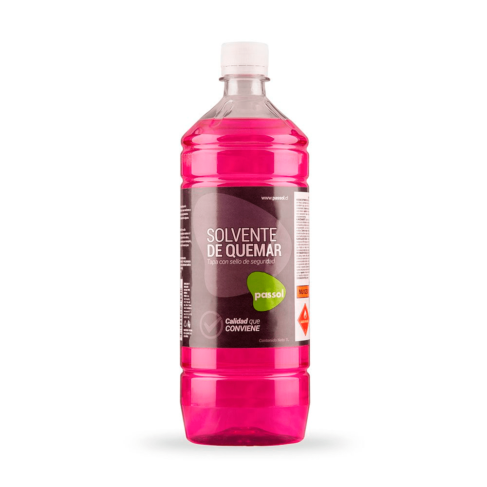 Solvente Quemar (Ron) Botella x Litro | Ferretería San Carlos