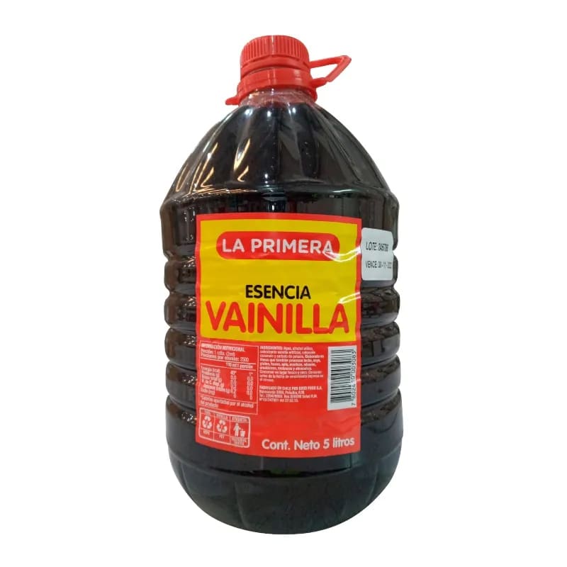 (C4) ESENCIA DE VAINILLA LA PRIMERA 5LT X 1U. | Distribuidora y Comercializadora Impulso