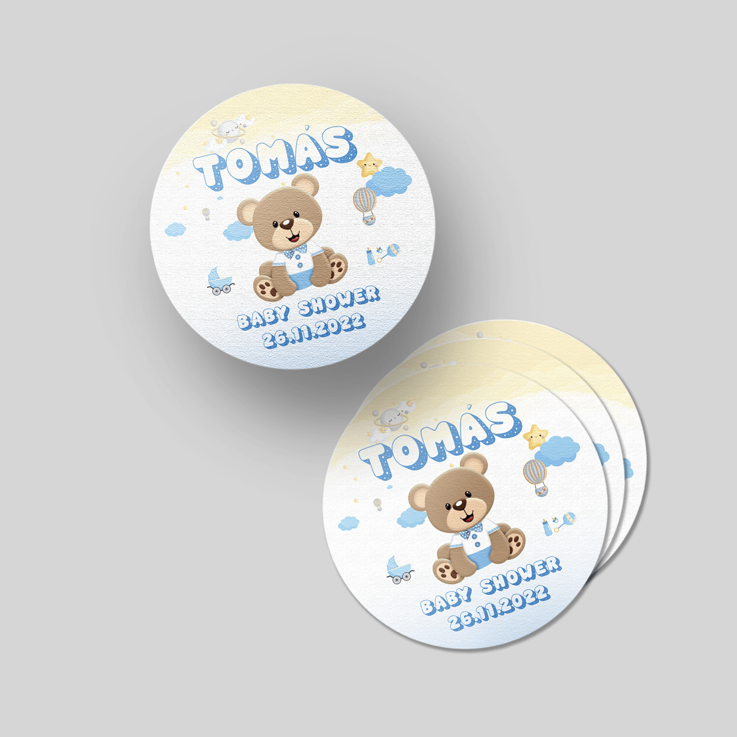 Stickers PVC Circular Individual | SSgrafika