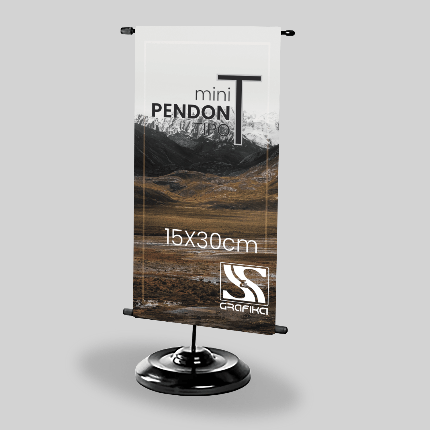 Mini Pendón T | SSgrafika