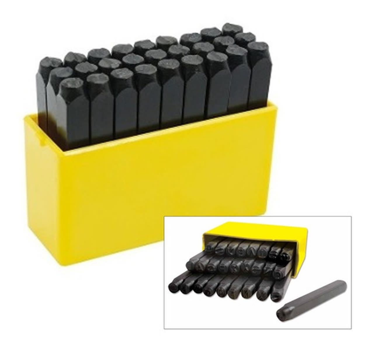 Pack 27 Punzones De Metal De Letras 3 Mm | requeteofertas