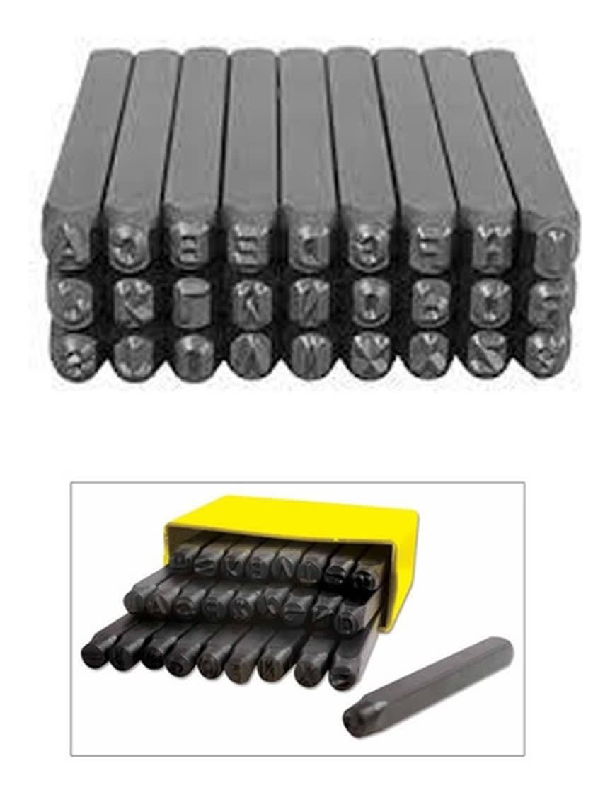 Pack 27 Punzones De Metal De Letras 3 Mm | requeteofertas