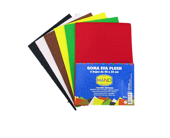 Sobre Goma Eva Plush Hand | ROSHI.cl