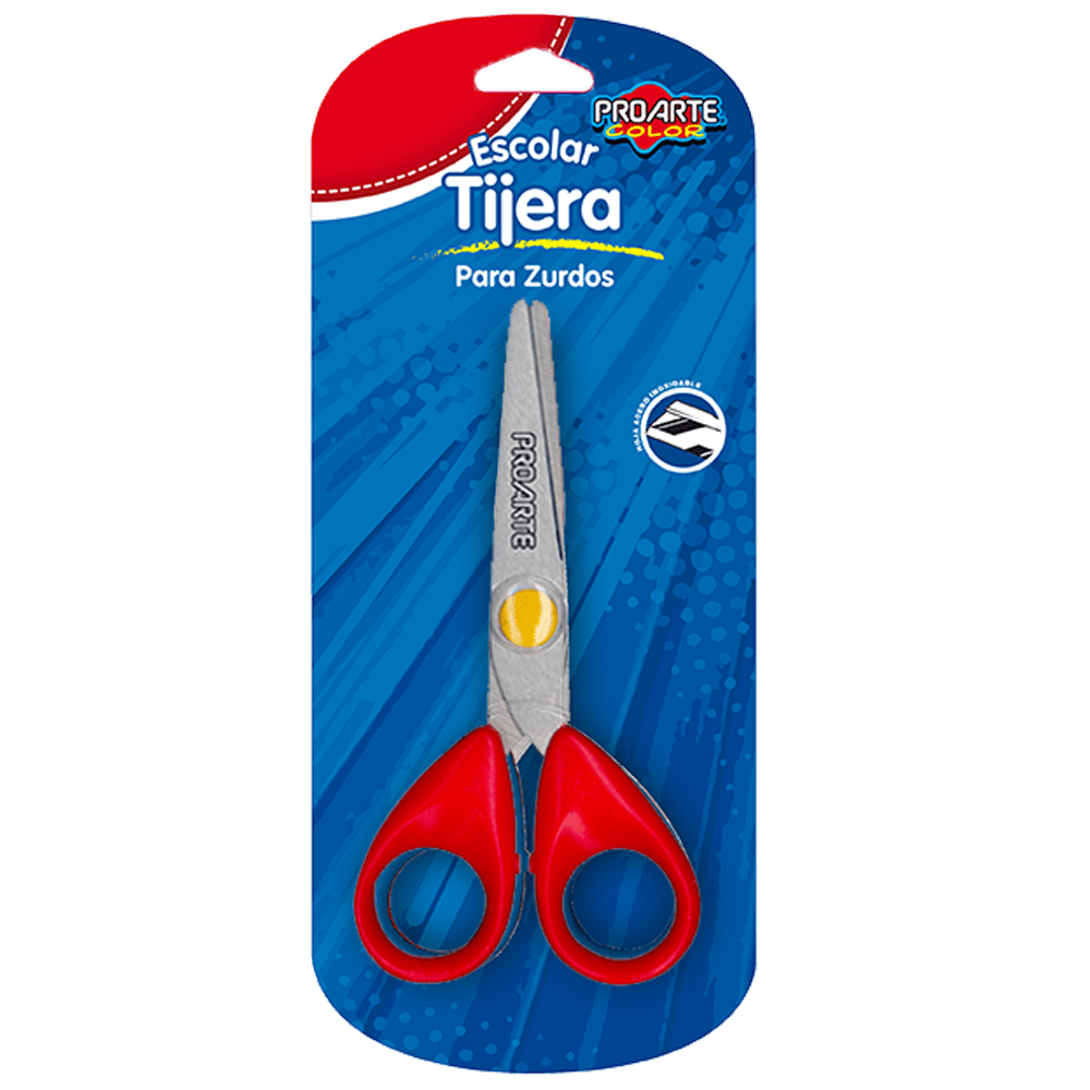 Tijera Escolar Punta Roma Para Zurdos Proarte | ROSHI.cl
