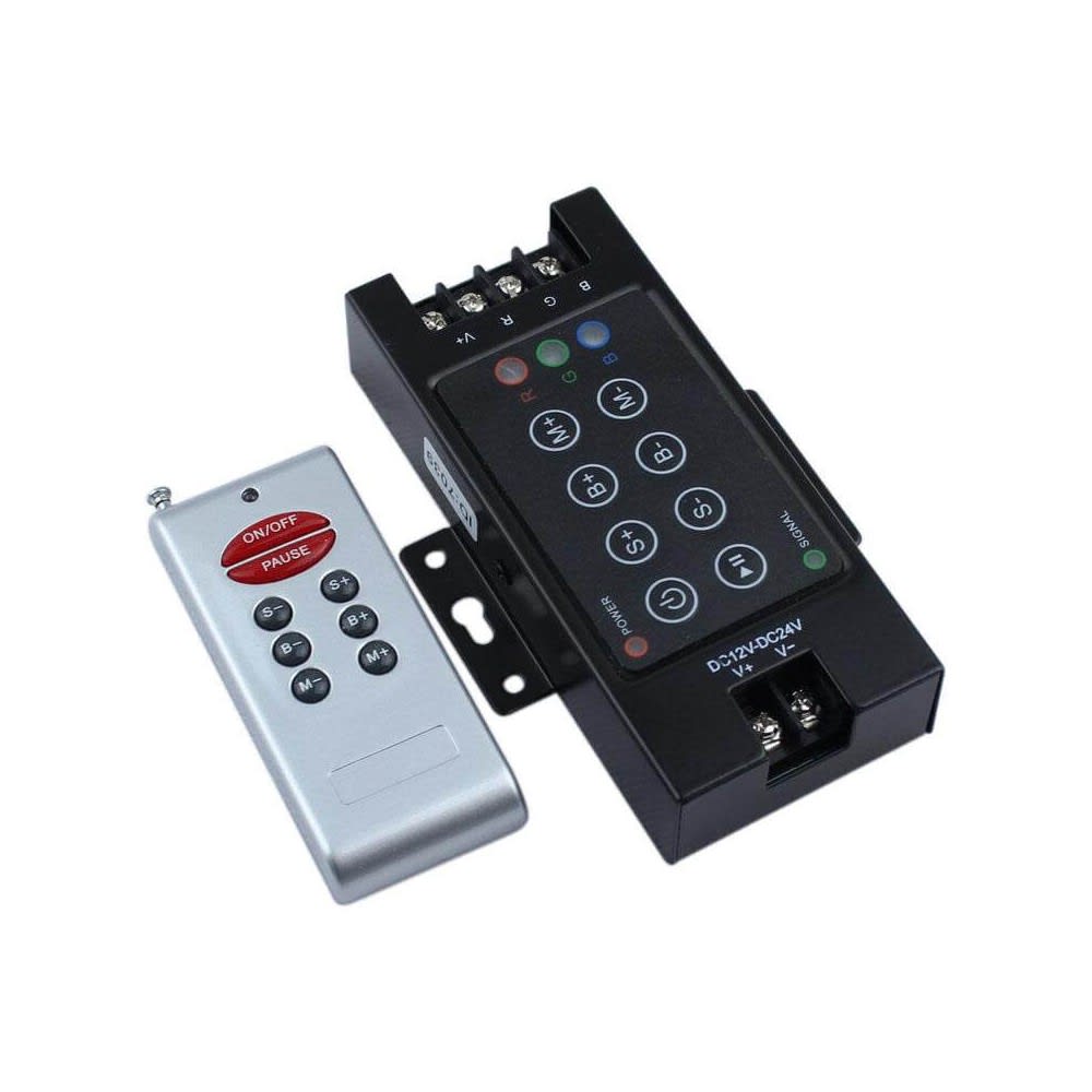 Control Remoto RF/Manual RGB 8K DC12/24V 10A | Presente.cl