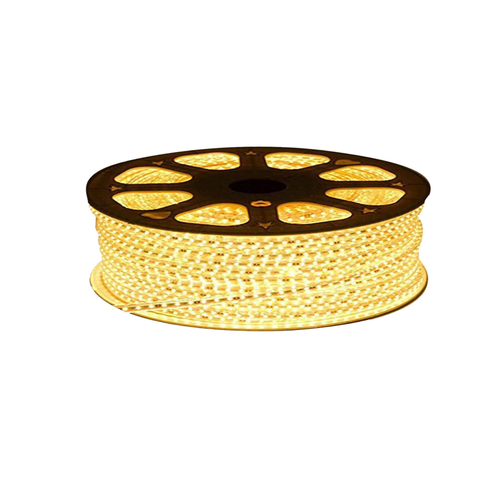 Cinta Led 220V Delgada 3000K Luz Cálida 120Led/m 2835 IP68 Exterior ...