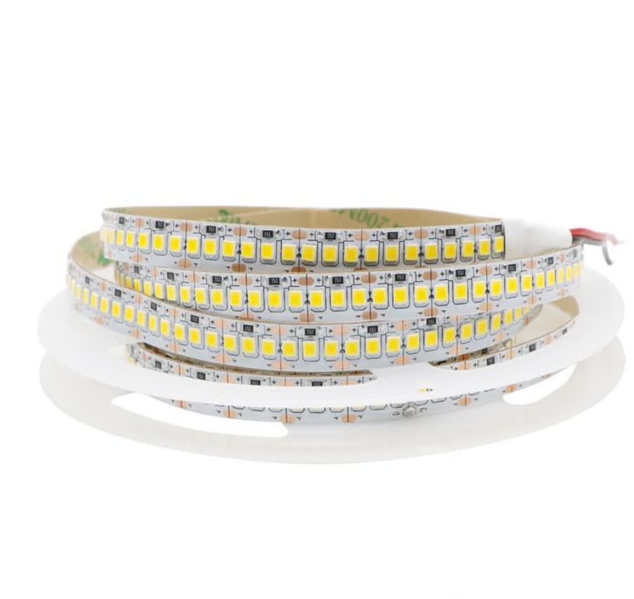 Cinta Led 24V 2835 20W/m IP20 240Led/m Eco 3000K Luz Cálida 5mt (wt ...