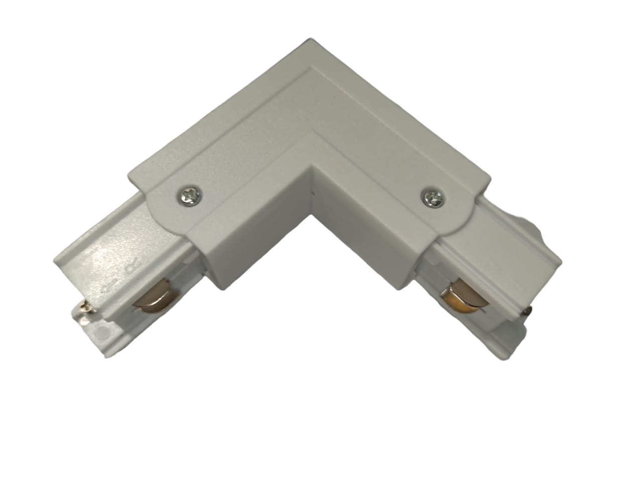 Unión para Riel Trifásico Blanco "L" Ángulo 90° (230914) | Presente.cl