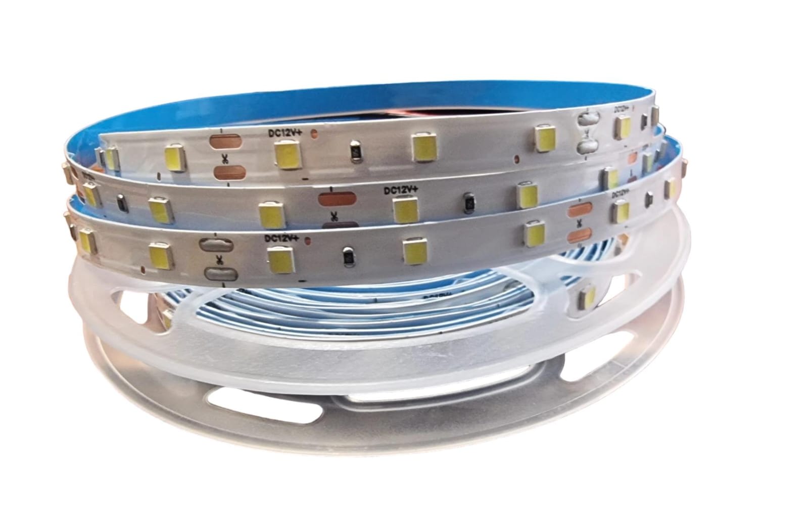 Cinta Led 12V 3535 7W/m IP20 60Led/m 6500K Luz Fria 5mt (vm) | Presente.cl