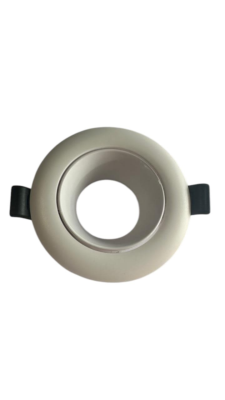 Base Foco Spot Eco Blanco Embutido Redondo 90x75x30mm (zh) | Presente.cl