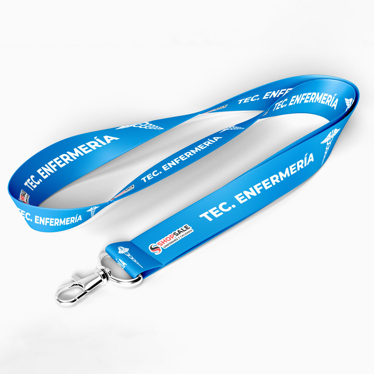 LANYARD TEC. ENFERMERIA AZUL REY | ssuniformesclinicos