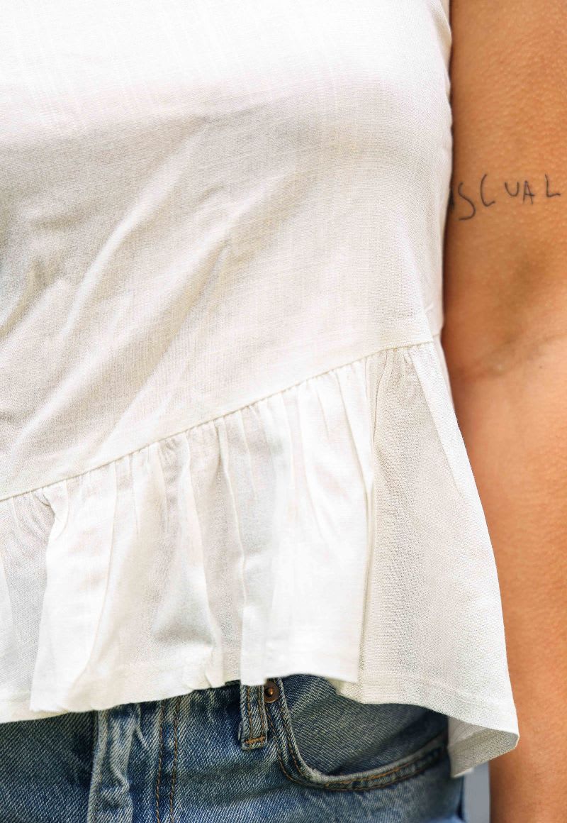 Polera Chicago Blanco | MDM