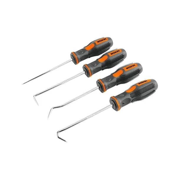 Juego Ganchos Pinzas Para Oring Multiuso 4 Pcs Wokin | PERNO EXPRESS