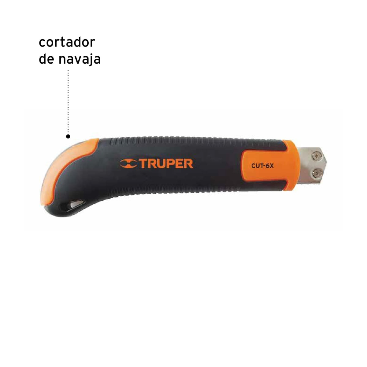 Cuchillo Cartonero Truper 18mm Retráctil | PERNO EXPRESS