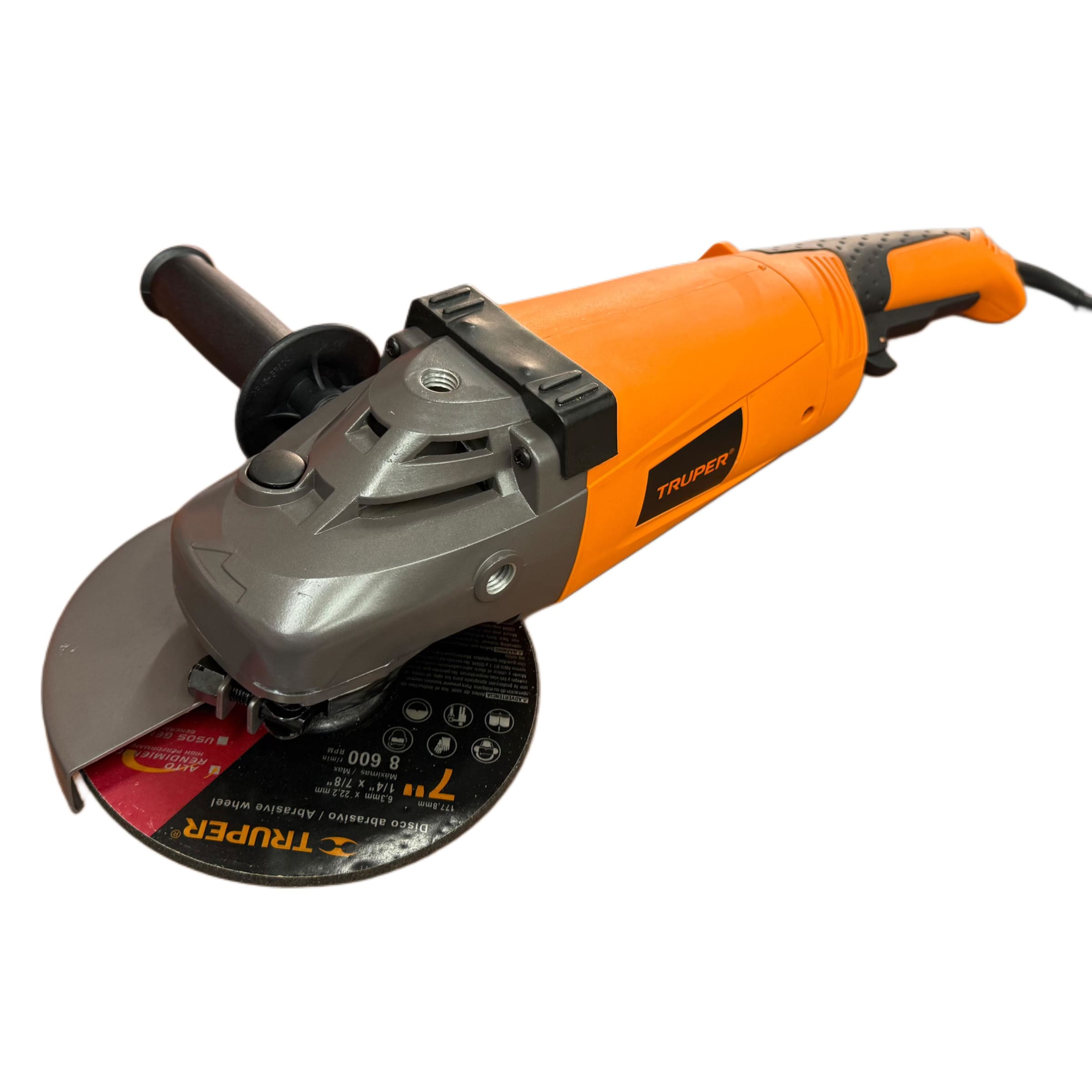 Esmeril Angular de 7 pulgadas 2100w Profesional Truper | PERNO EXPRESS