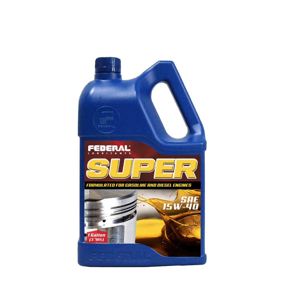 FEDERAL SUPER 15W-40 4 LTS. | Aceitera Regional