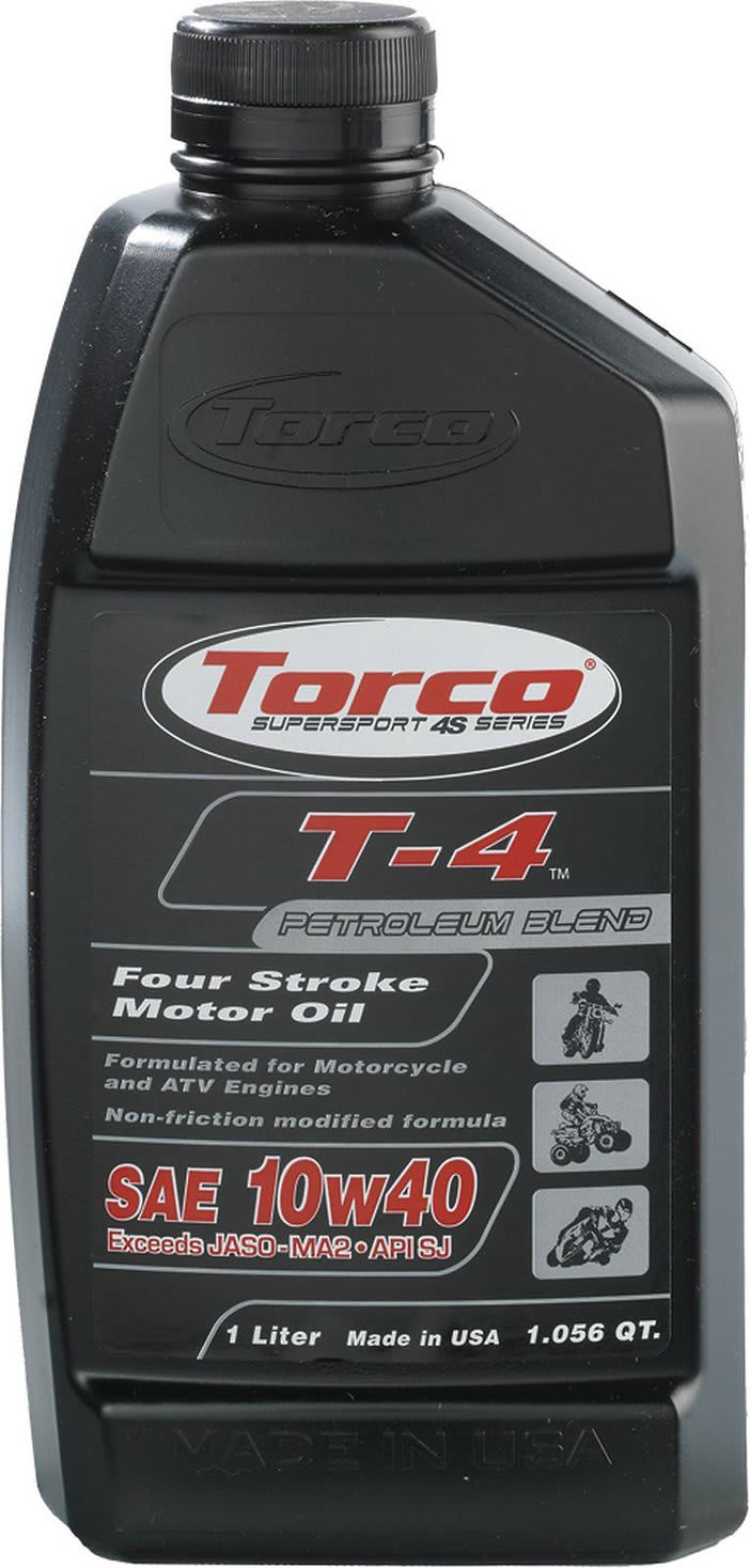 TORCO T-4 FOUR STROKE 10W-40 L-1 LT. | Aceitera Regional