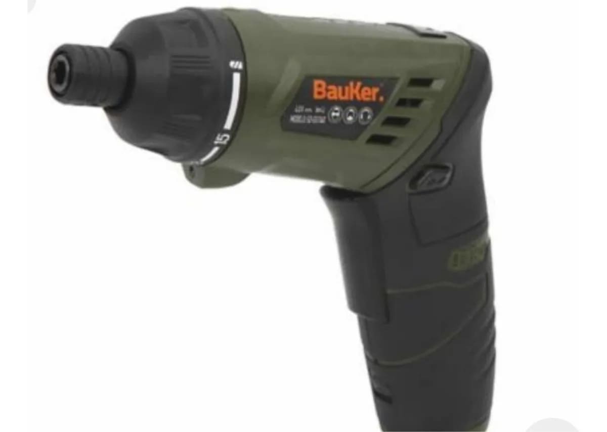 ATORNILLADOR INALAMBRICO 4V BAUKER | Aceitera Regional