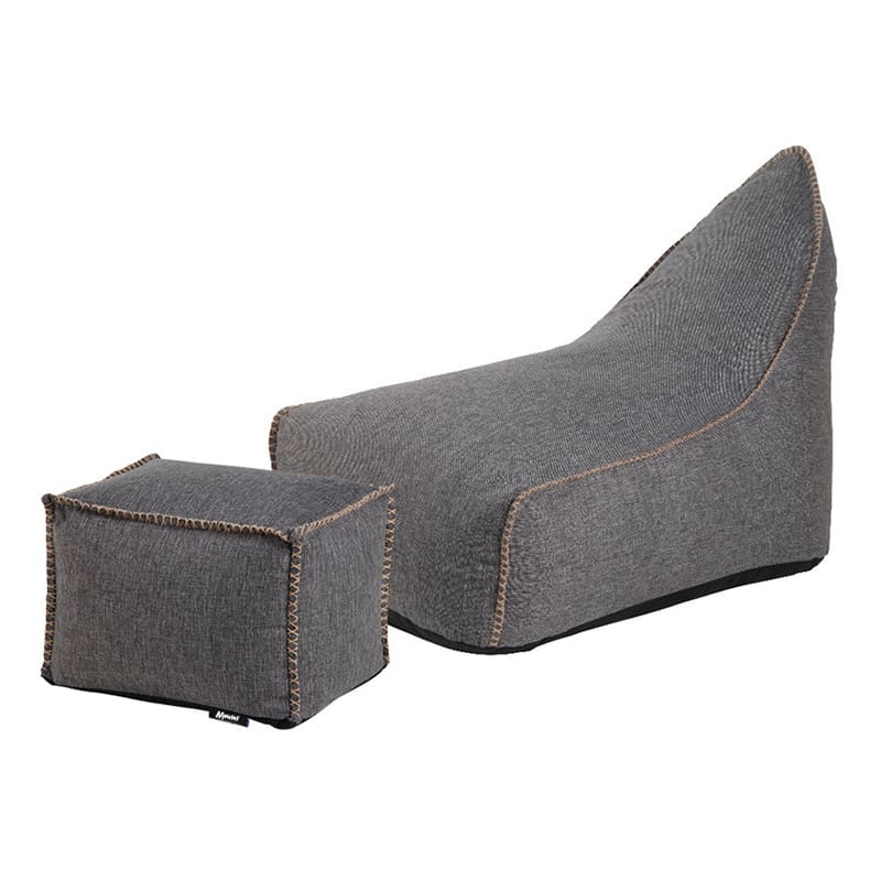 Sofá Pouf Lounger Set Freedom Color Gris Oscuro | Fold Chile | Deco ...