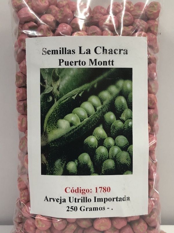 Arvejón Utrillo Importado 250 Gramos. | Semillas La Chacra