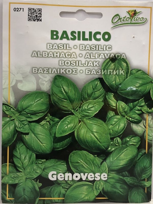 ALBAHACA ITALIANA CLÁSICA | Semillas La Chacra