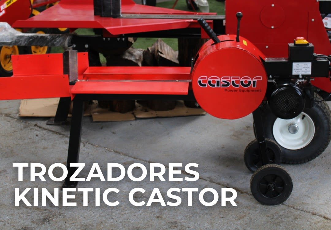PARTIDOR DE LEÑA KINETIC CASTOR 8 TONELADAS ELÉCTRICO | Ferramak Chile