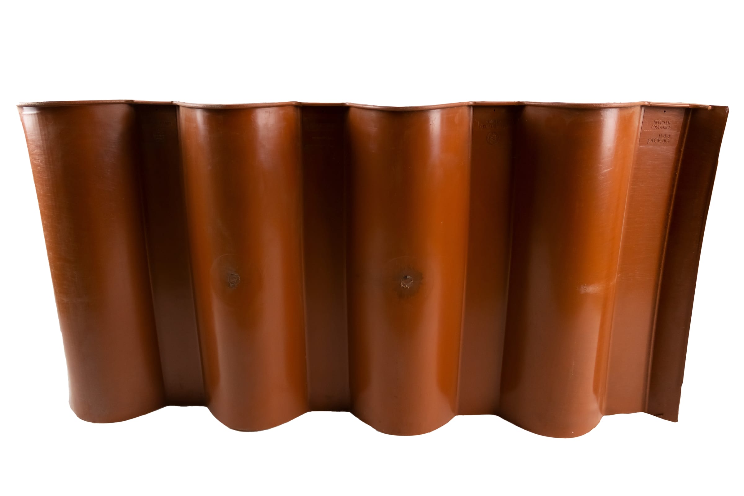 Teja PVC color terracota | Romancia