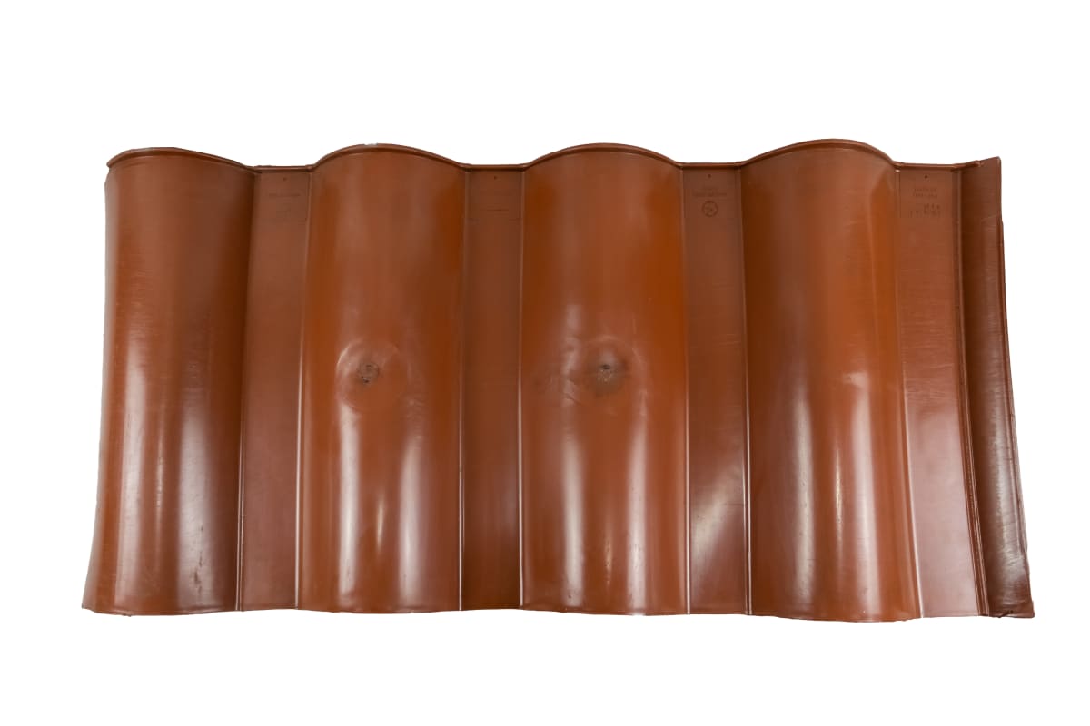 Teja PVC color terracota | Romancia