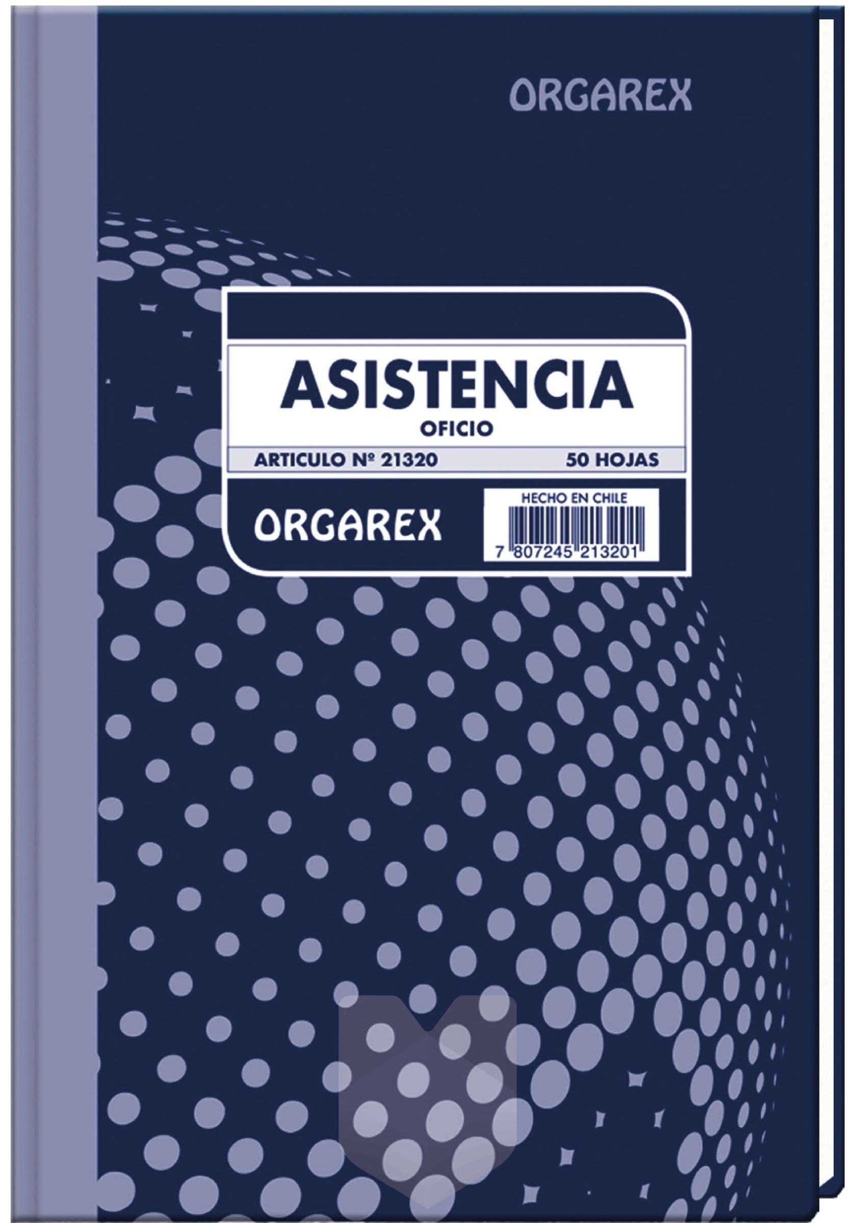 LIBRO DE ASISTENCIA ORGAREX 50 HJS | dipare