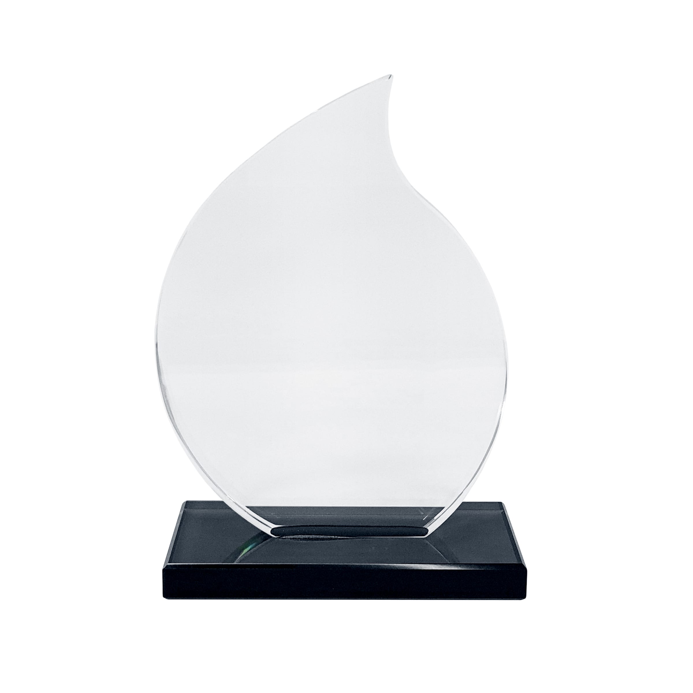 Galvano 13 cm base negra en forma de Flama | Force CL