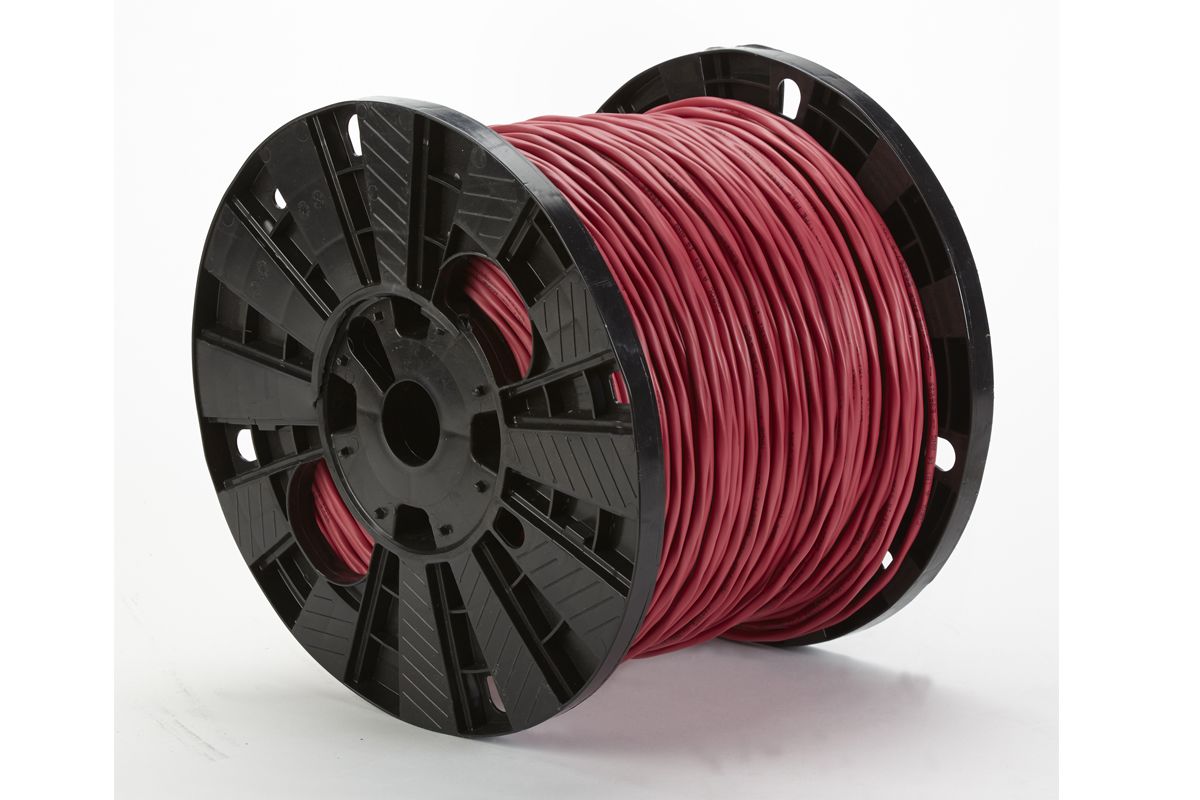 CABLE DE INCENDIO 2x18 APANTALLADO COLOR ROJO CARRETE 305 METROS UL ...