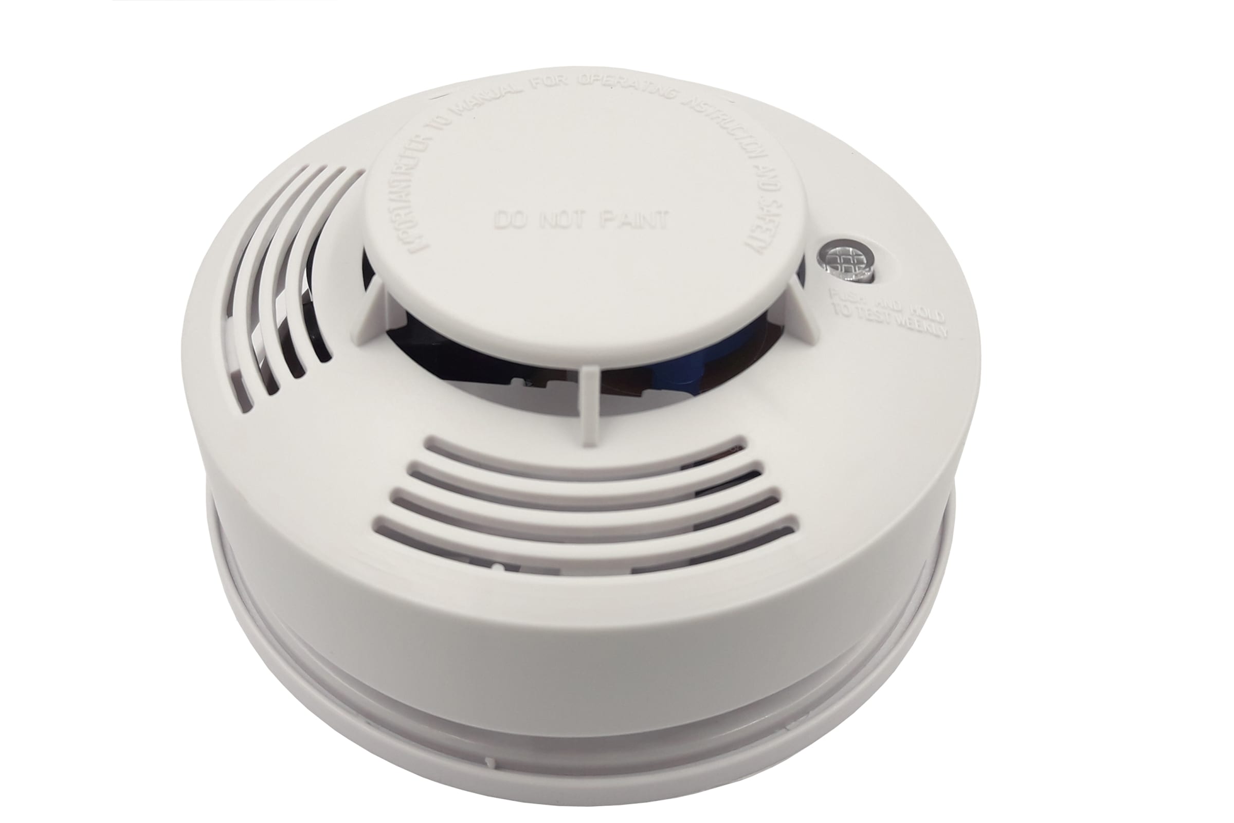 DETECTOR DE HUMO 9V AUTONOMO SONIDO 85DB 3METROS C/BATERIA DSW98C ...