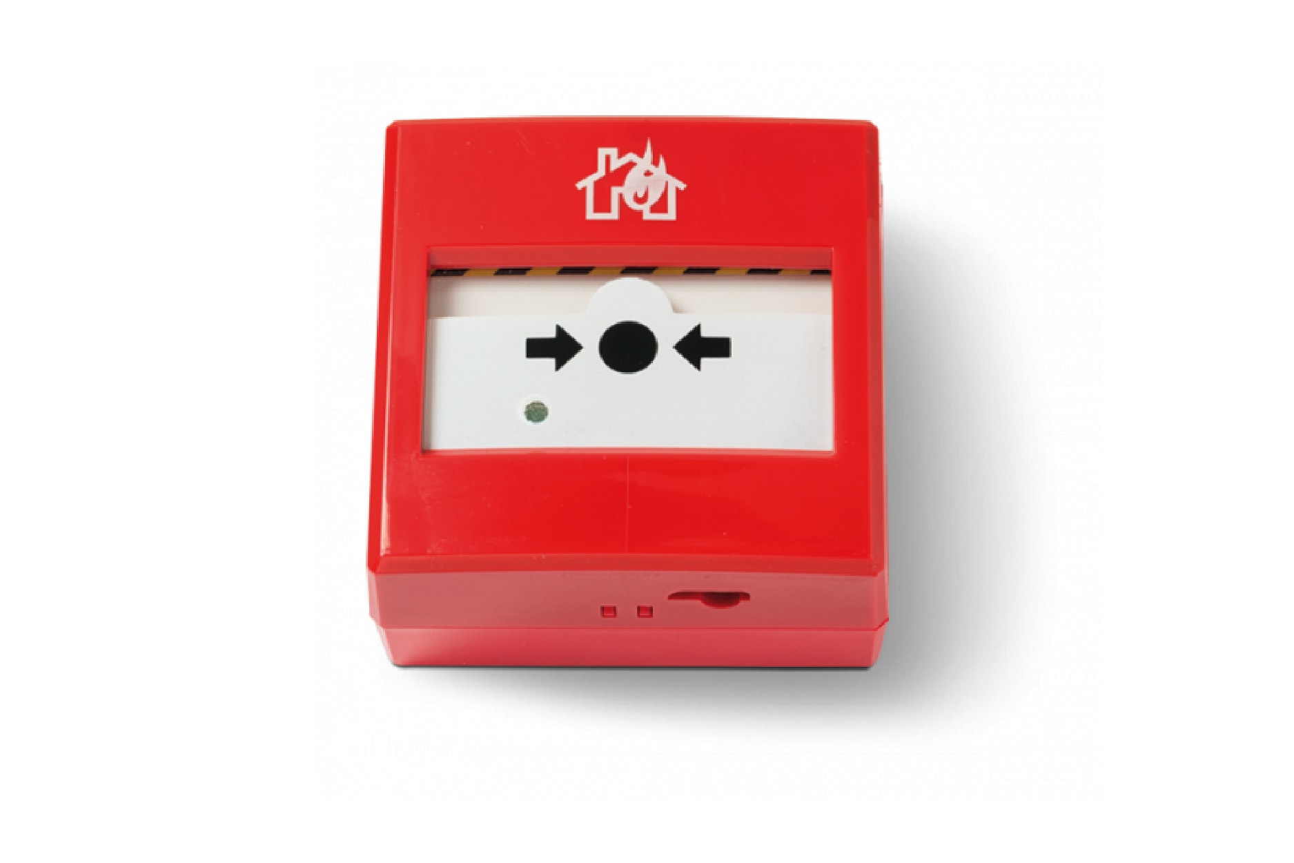 PULSADOR DE INCENDIO MANUAL DIRECCIONABLE COLOR ROJO ENEA EC0020 INIM | Ikseg Store