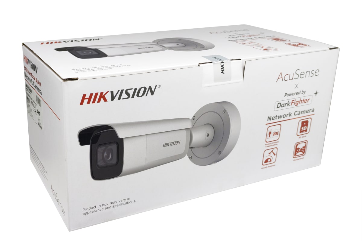 CAMARA IP BULLET 4MP ACUSENSE MOTORIZADO 2.8-12MM IR 60 METROS H.265+ DS-2CD2646G2-IZS | Ikseg Pro